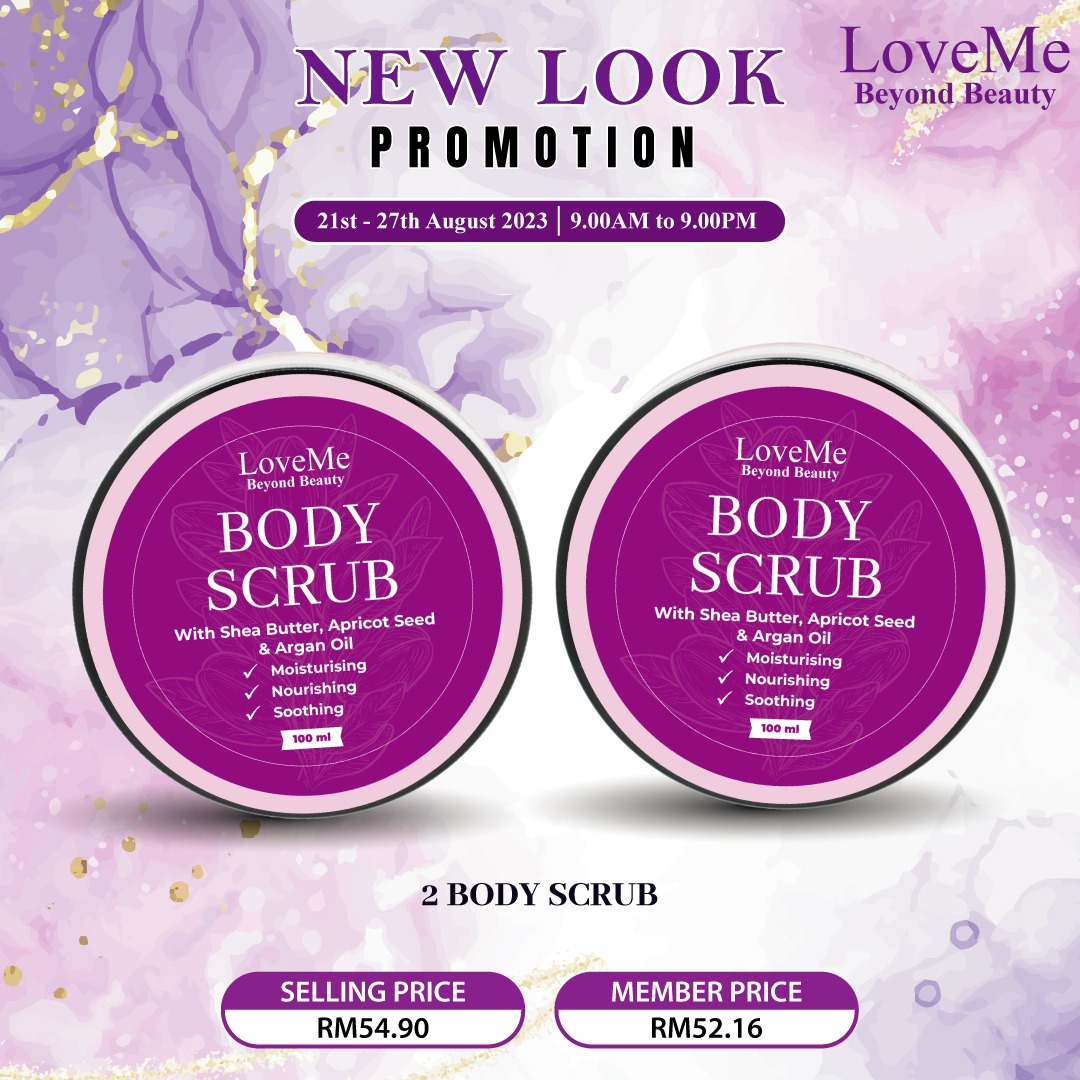 2 BODY SCRUB - LoveMe International SDN